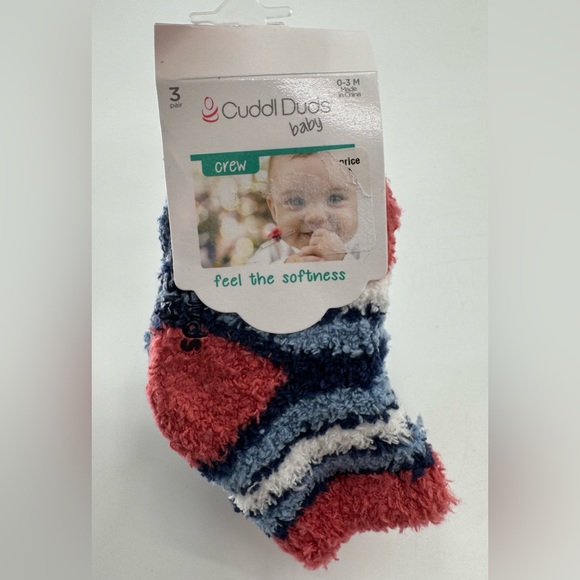 Cuddl Duds | Accessories | Baby Socks Cuddle Duds 3 Pair Size 3 Months ...